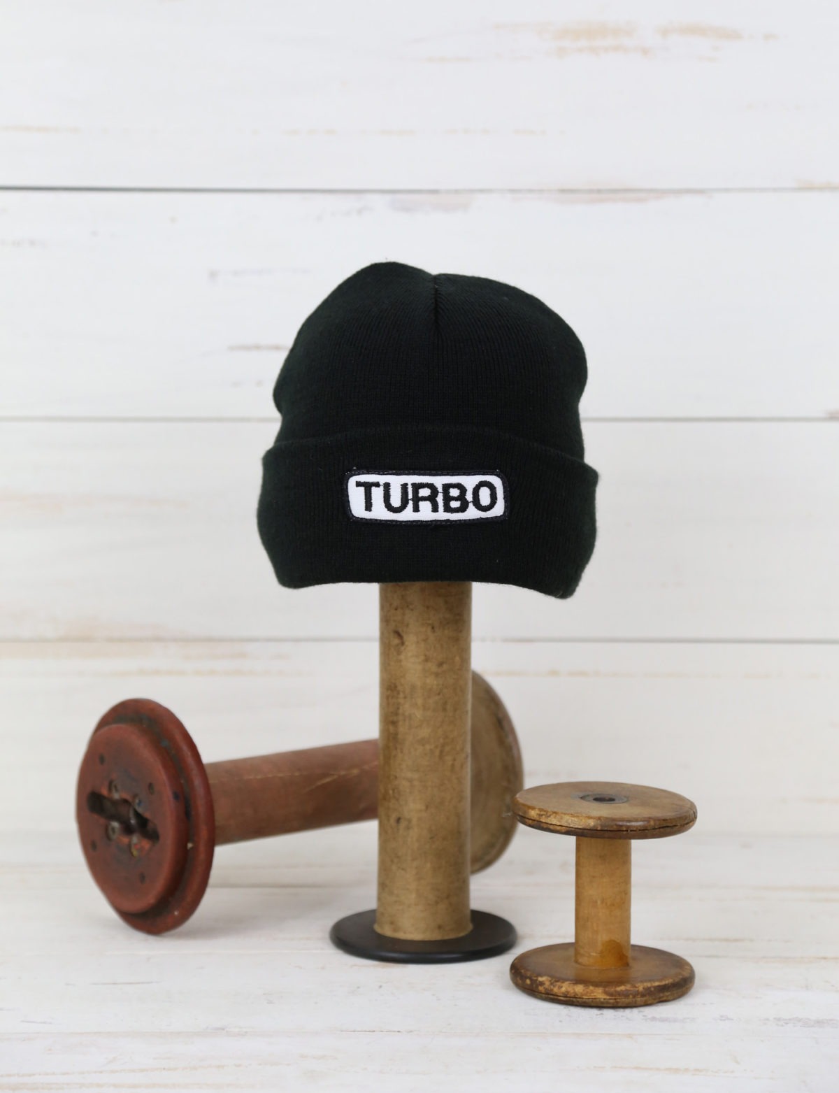 WG Beanie with Vintage Turbo Patch – Wyatt’s Garage